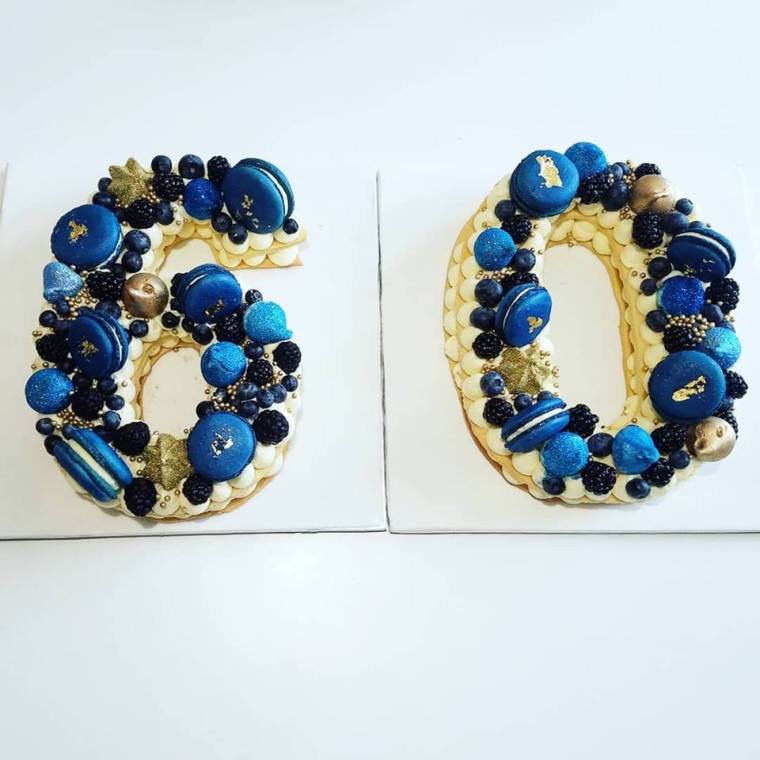 Number cake – Juliette cake design